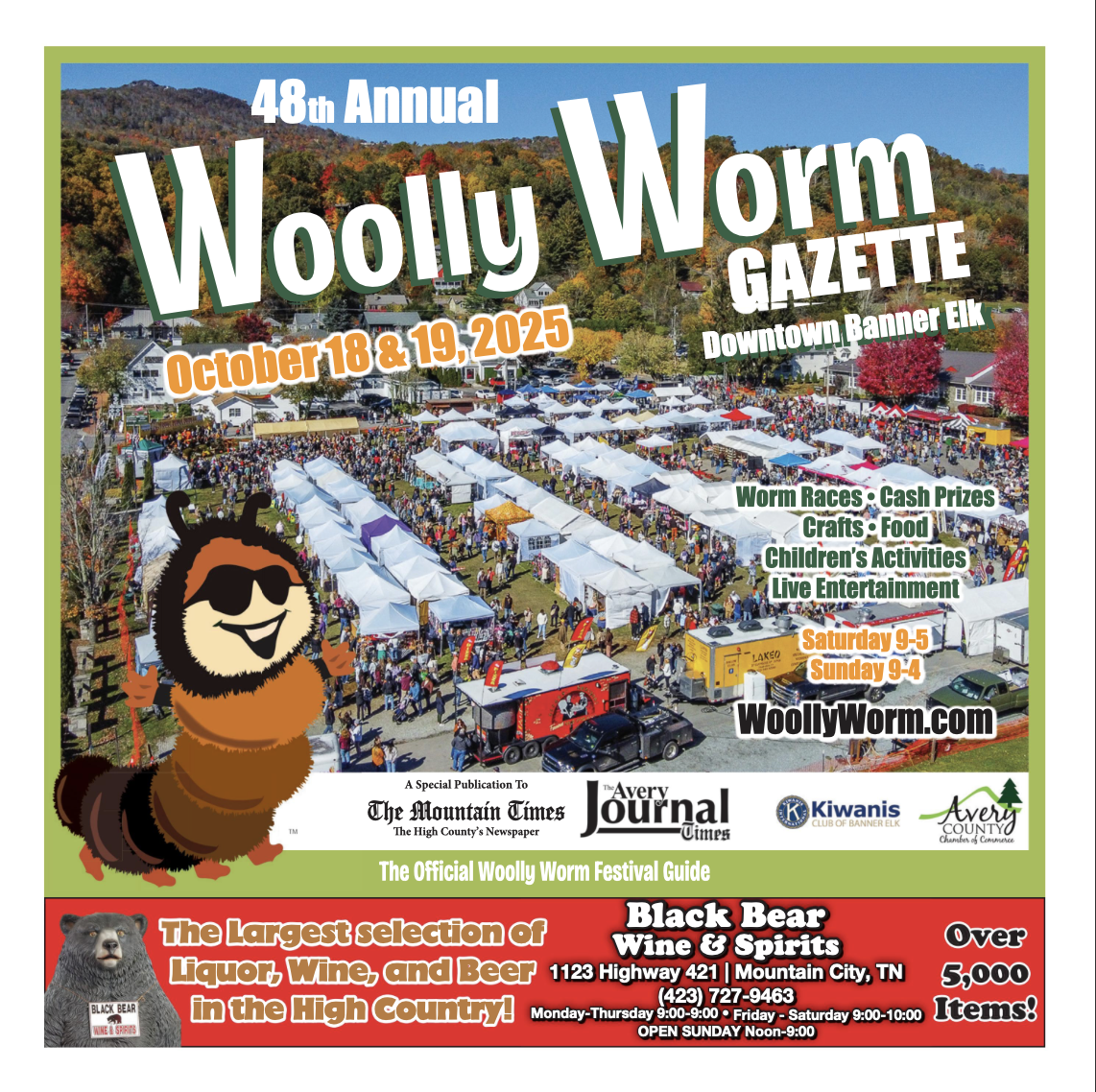 Woolly Worm Gazette 2025 - Woolly Worm Festival